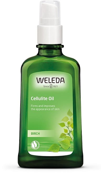 Cellulite Oil Birch - treats cellulite on legs and belly - Weleda