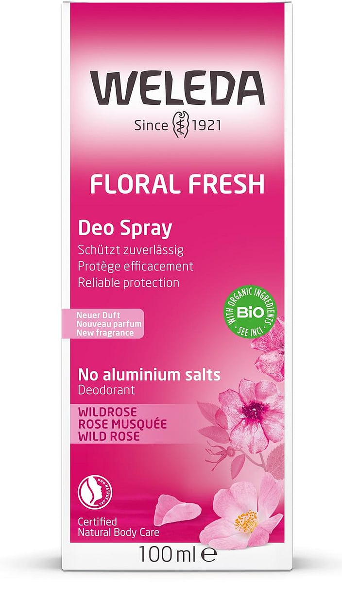 Floral Fresh Deo Spray - aluminium-free natural fre - Weleda